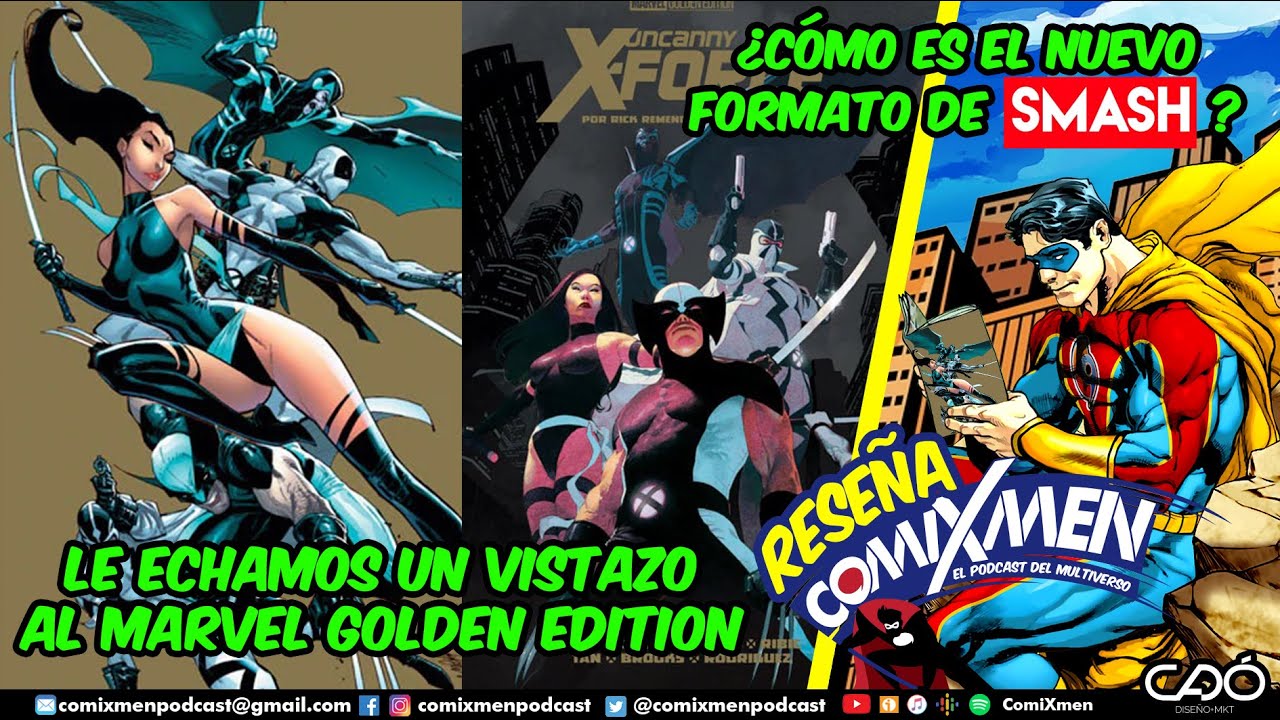 ¿Cómo es el Nuevo Formato de SMASH? - Revisamos el MARVEL GOLDEN ...