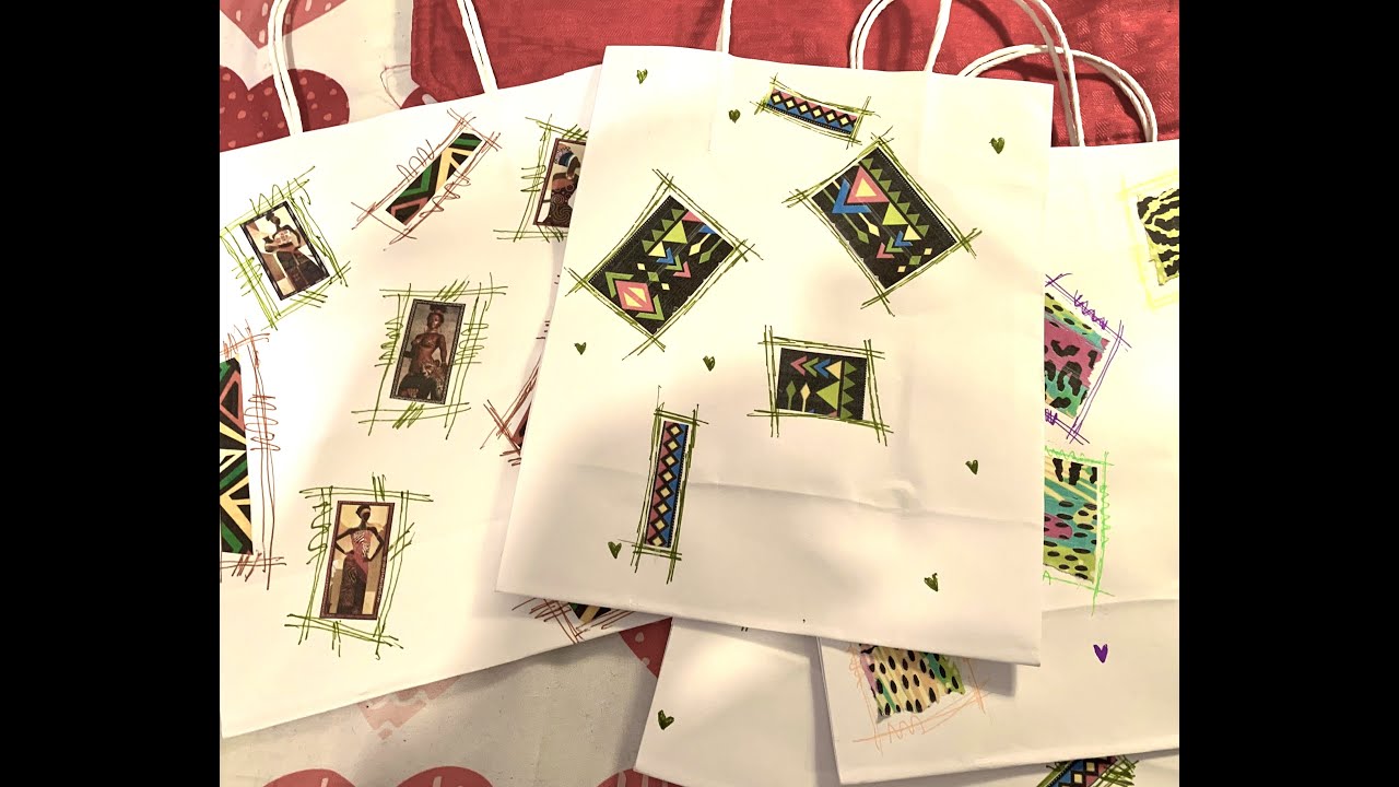 DIY Shopping Bags For Craft Fair Customers ( Super Easy!) - YouTube