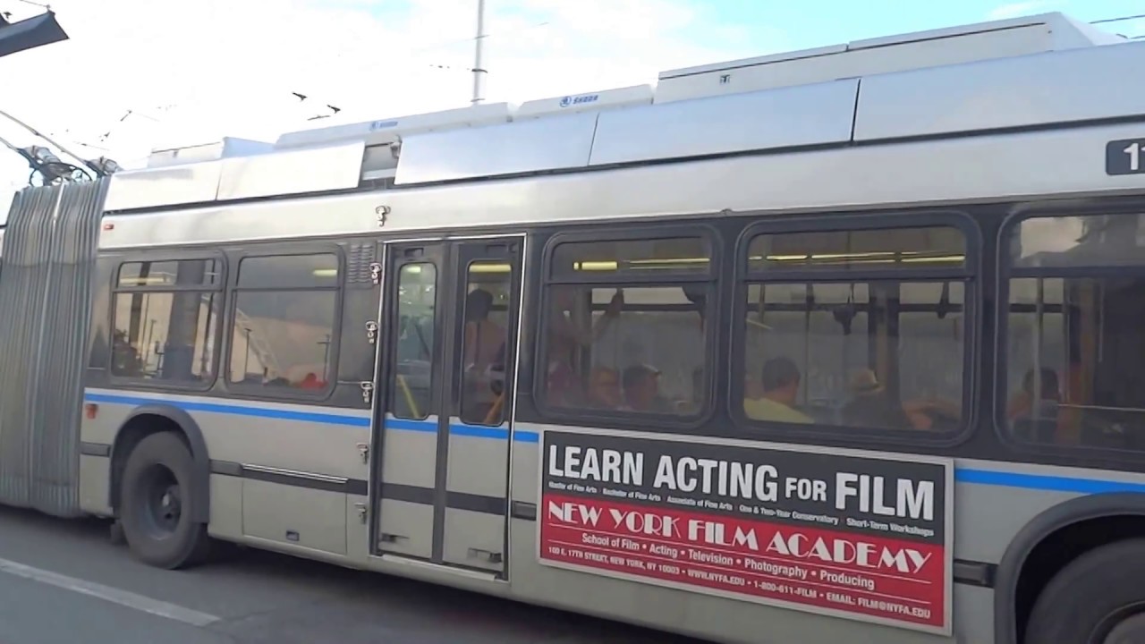Boston MBTA 1123- 1117- 1103 Sliver Line Neoplan AN460LF Articulated ...