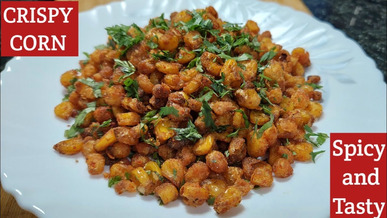 Crispy corn recipe | Crispy fried sweet corn | Easy snack recipe - YouTube