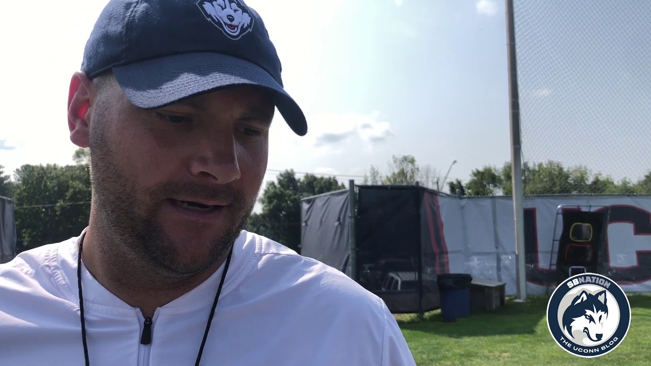 UConn Offensive Coordinator John Dunn on What Drew Him to UConn - YouTube