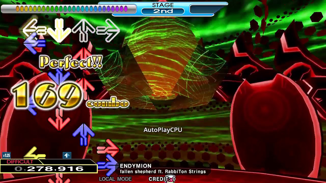 [DDR A] ENDYMION 3D Stage Background Demo (BETA) - YouTube