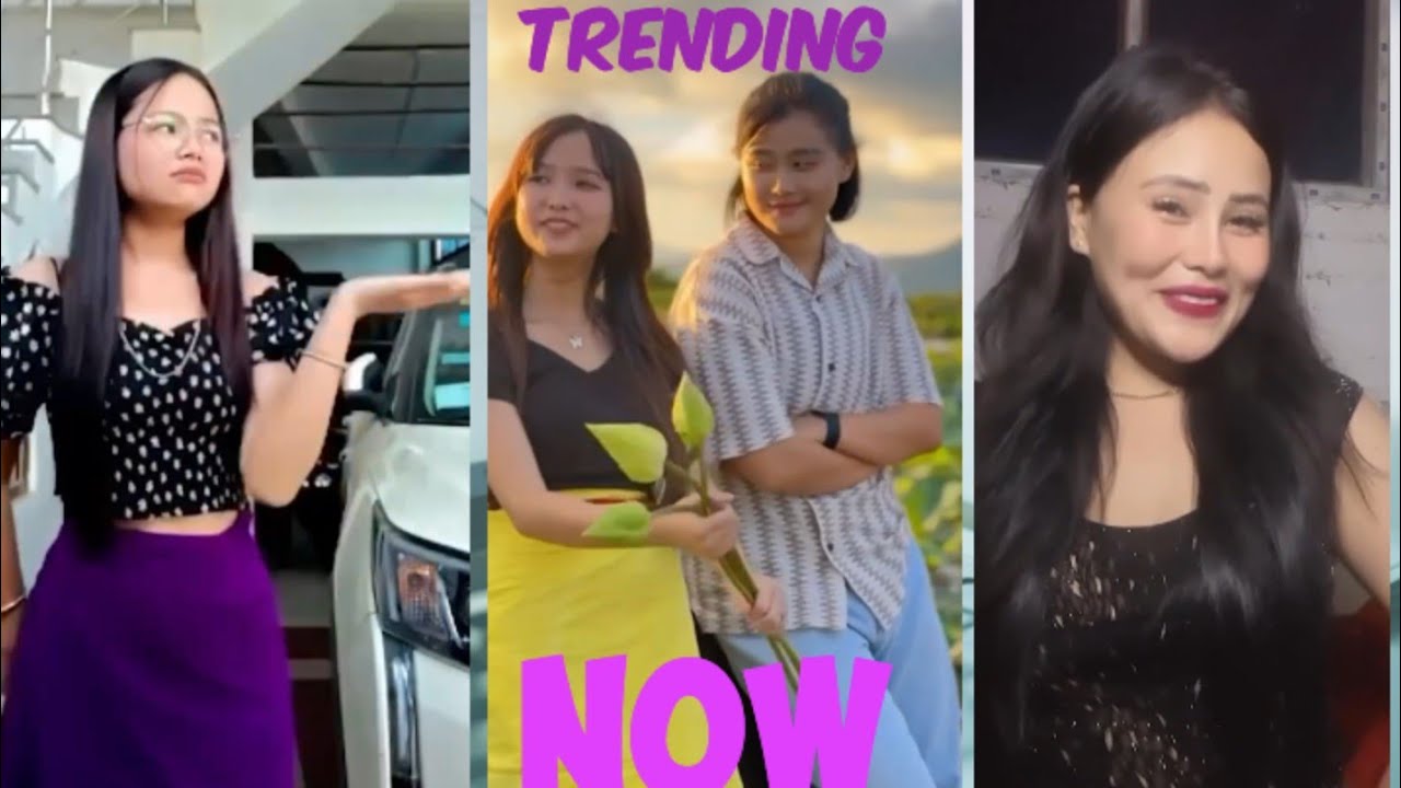 CUTIE REELS//Manipuri//Trending song//Oina Thanglasu Khongthangdo ...