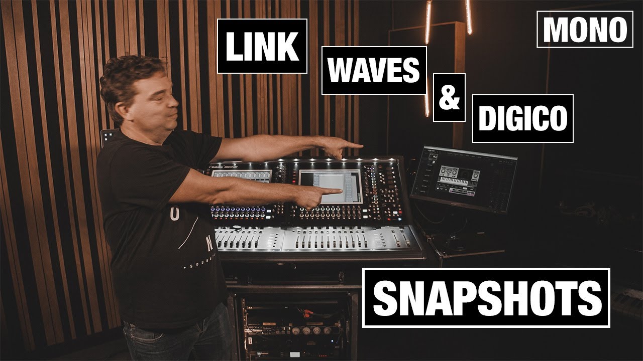 How To link Waves snapshots to DiGiCo snapshots - YouTube