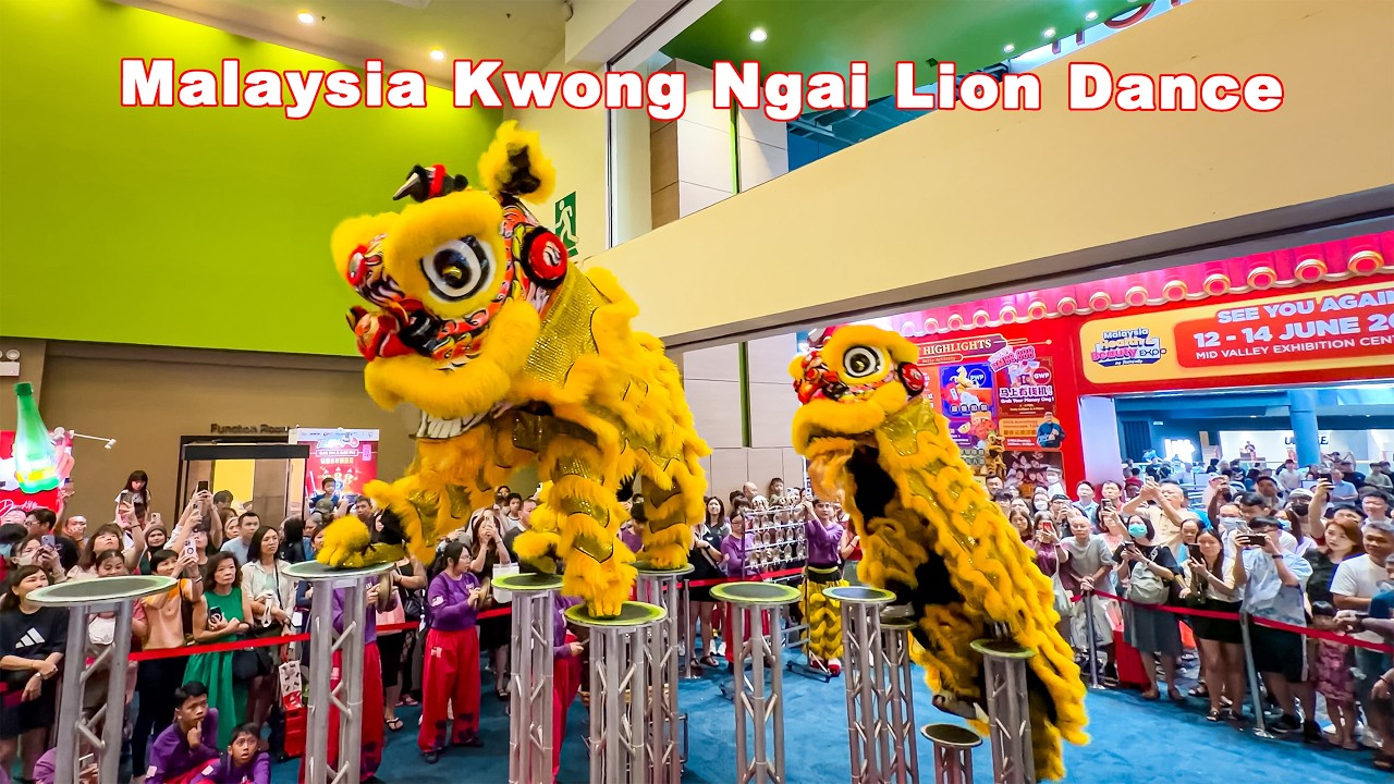 Mid Valley Exhibition Centre CNY 2026 performance by 馬来西亚光藝龍獅體育會 ...