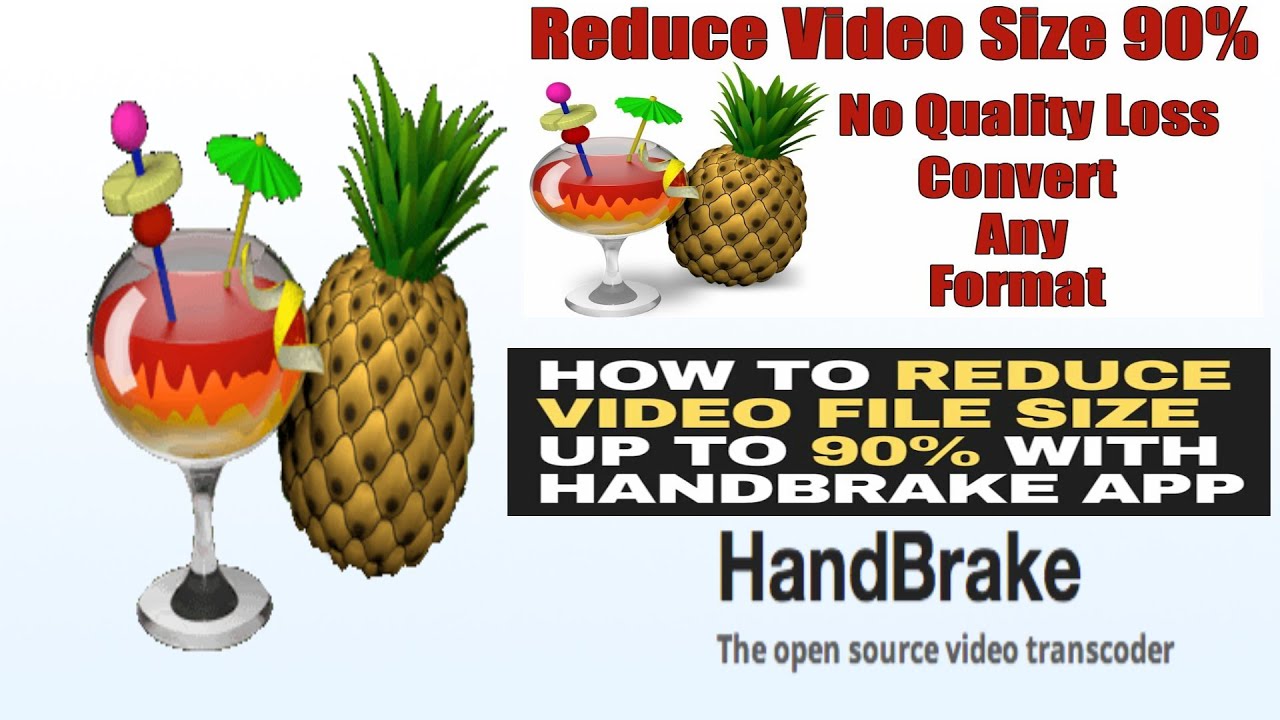 How to reduce video size - YouTube