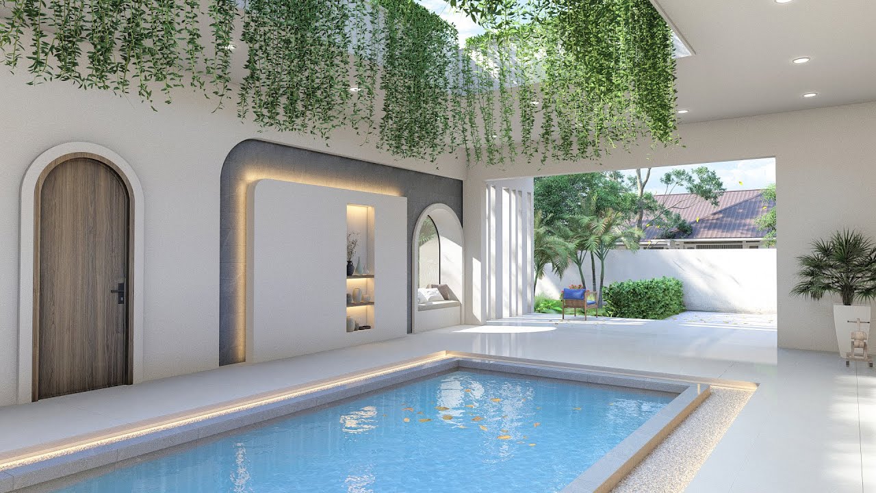Small House Design -The Garden pool villa - YouTube