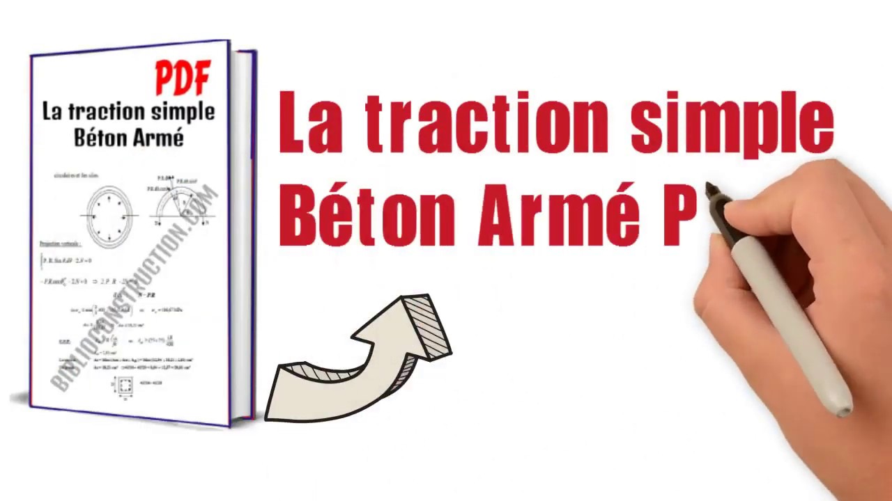 La traction simple Béton Armé PDF - YouTube
