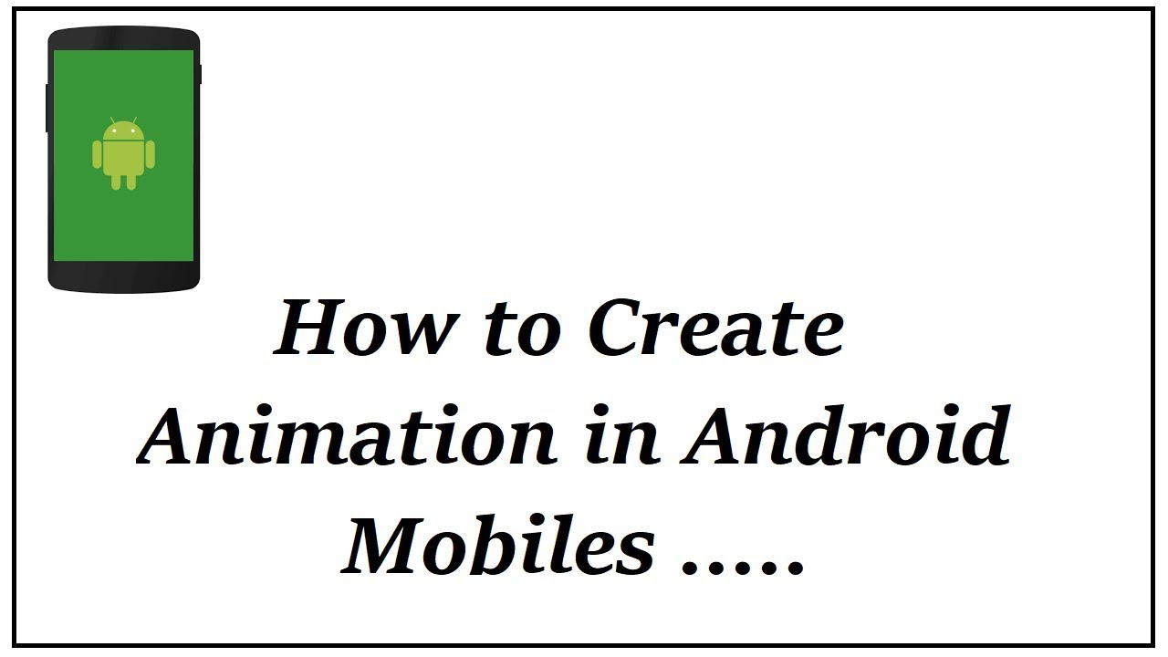 How to create animation in android using Picsart animator app - YouTube