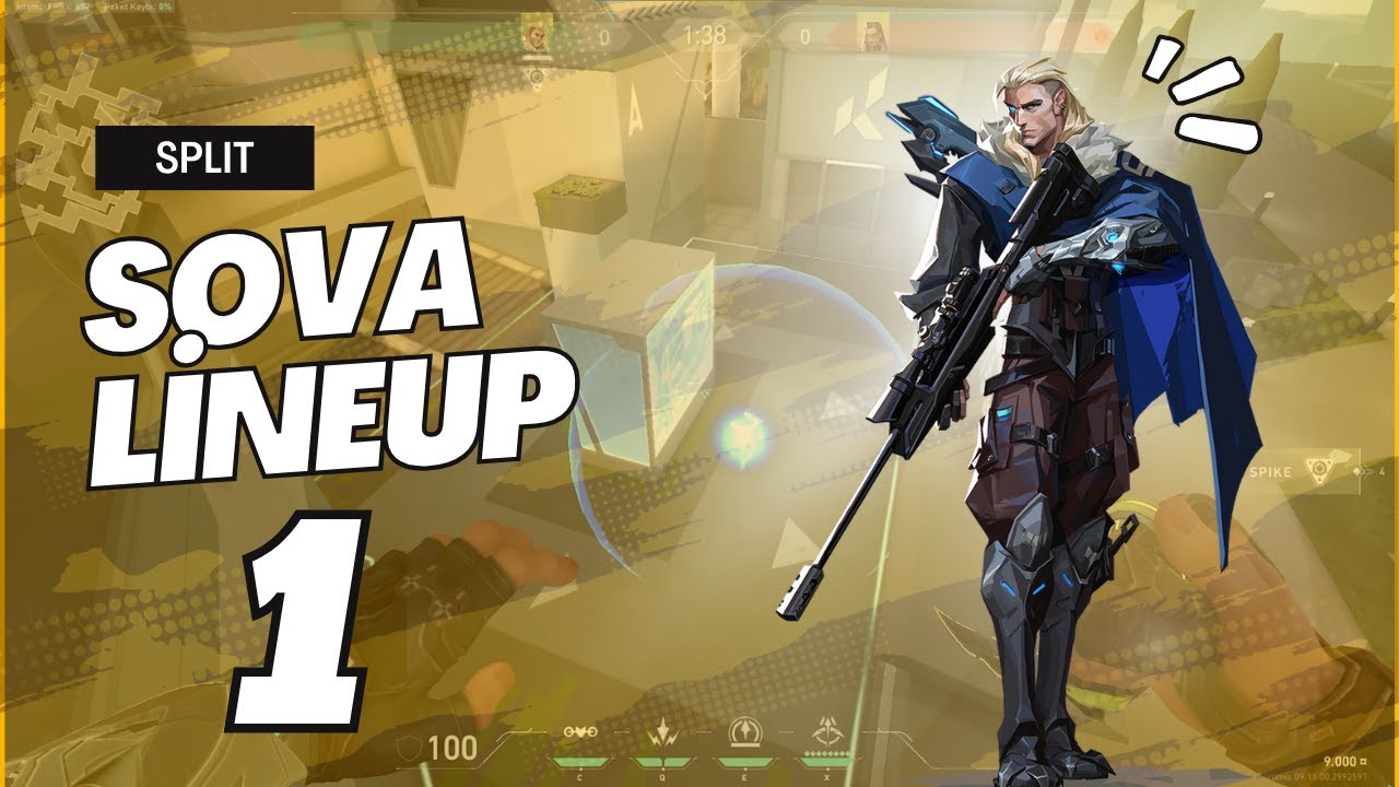 Sova Split Lineup | 1 | Valorant - YouTube