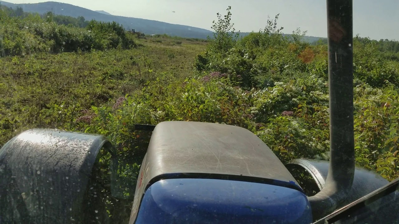 Mowing runway approach - YouTube