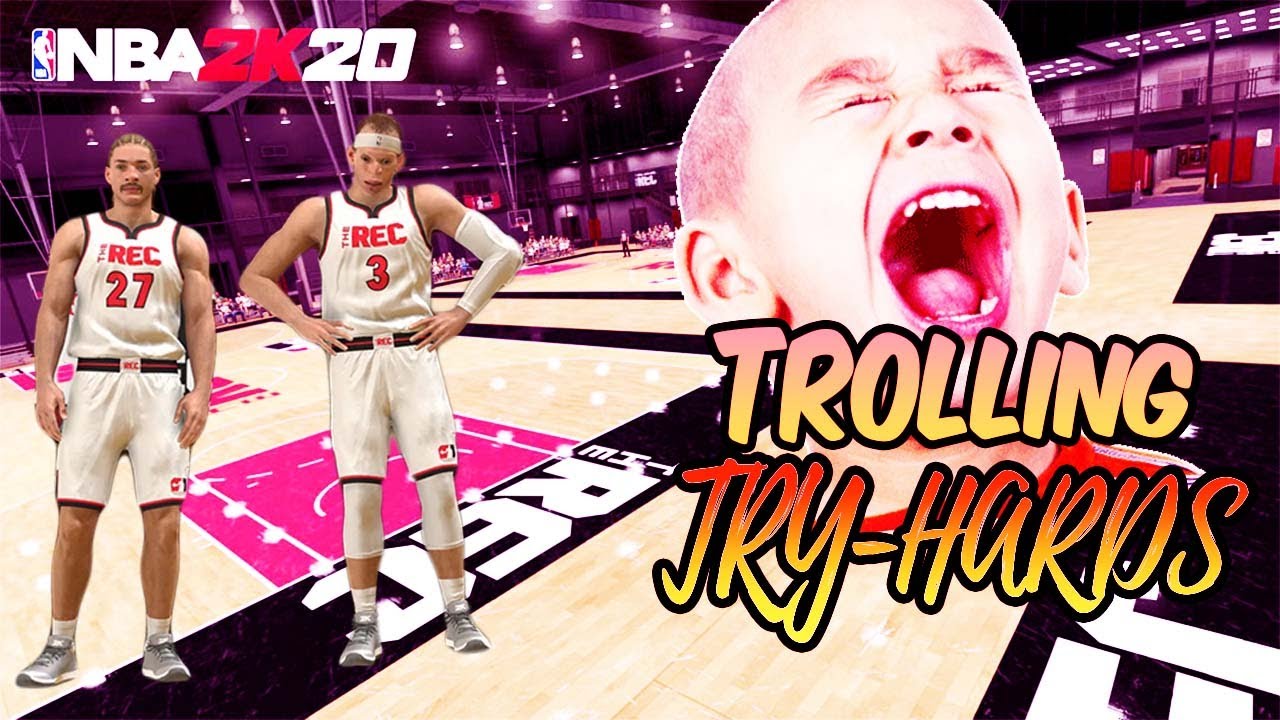 We Trolled The Biggest TRY HARDS In NBA 2k20 And This Happened ...