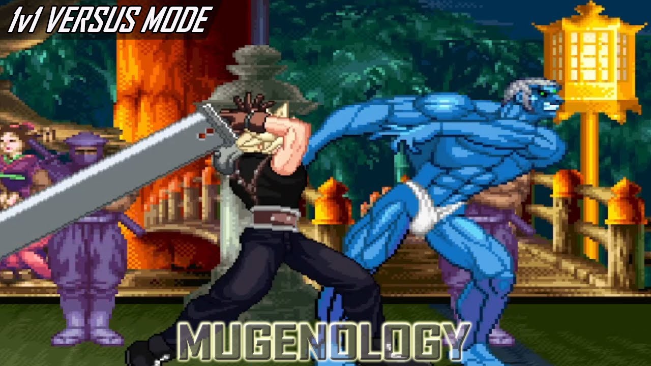 Cloud Strife (OHMSBY Style) vs Urien (SF3) - Final Fantasy vs Street ...