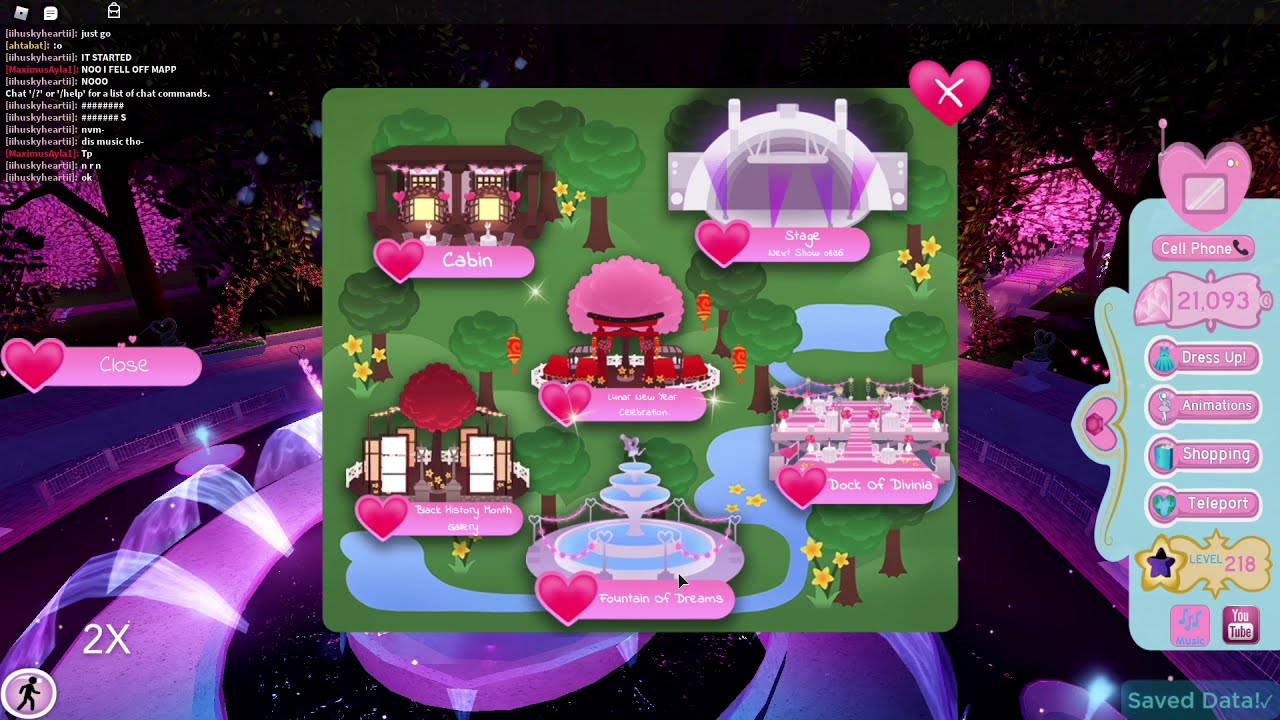 Royale 💕 High Valentine's Day Update - Divina Park, Chest, Apartments ...