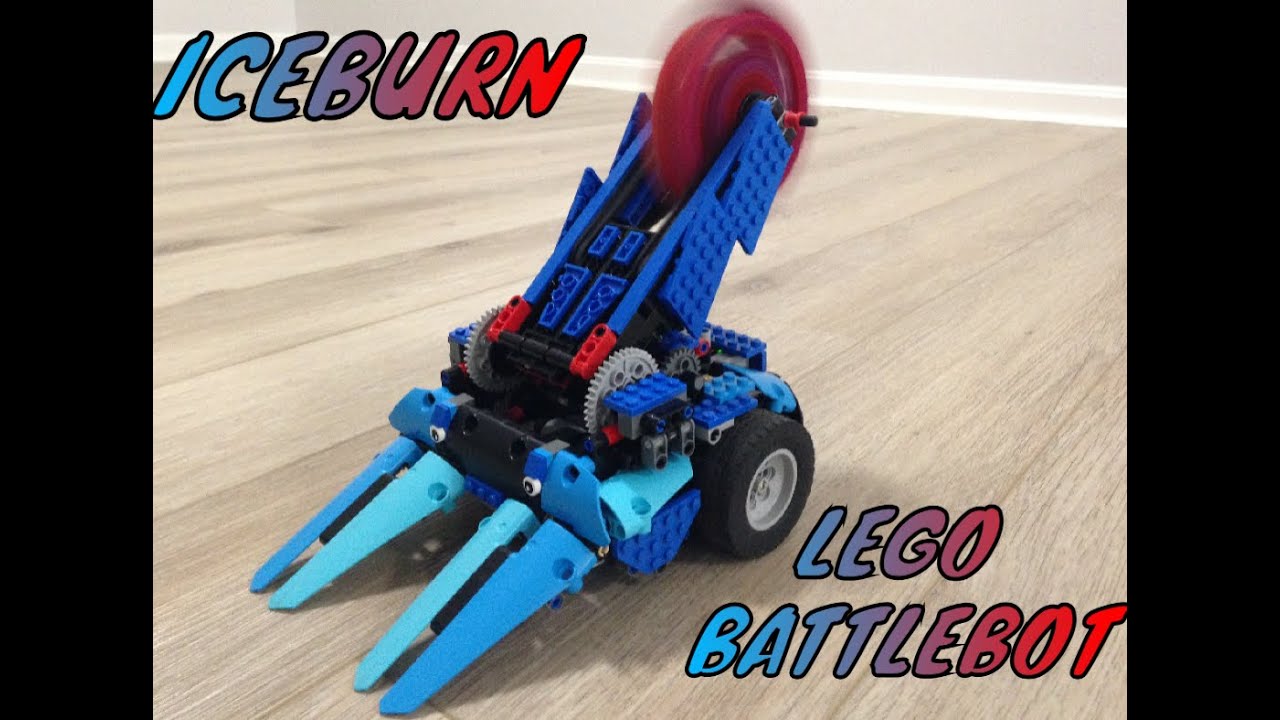 Lego Battlebot Iceburn test - YouTube