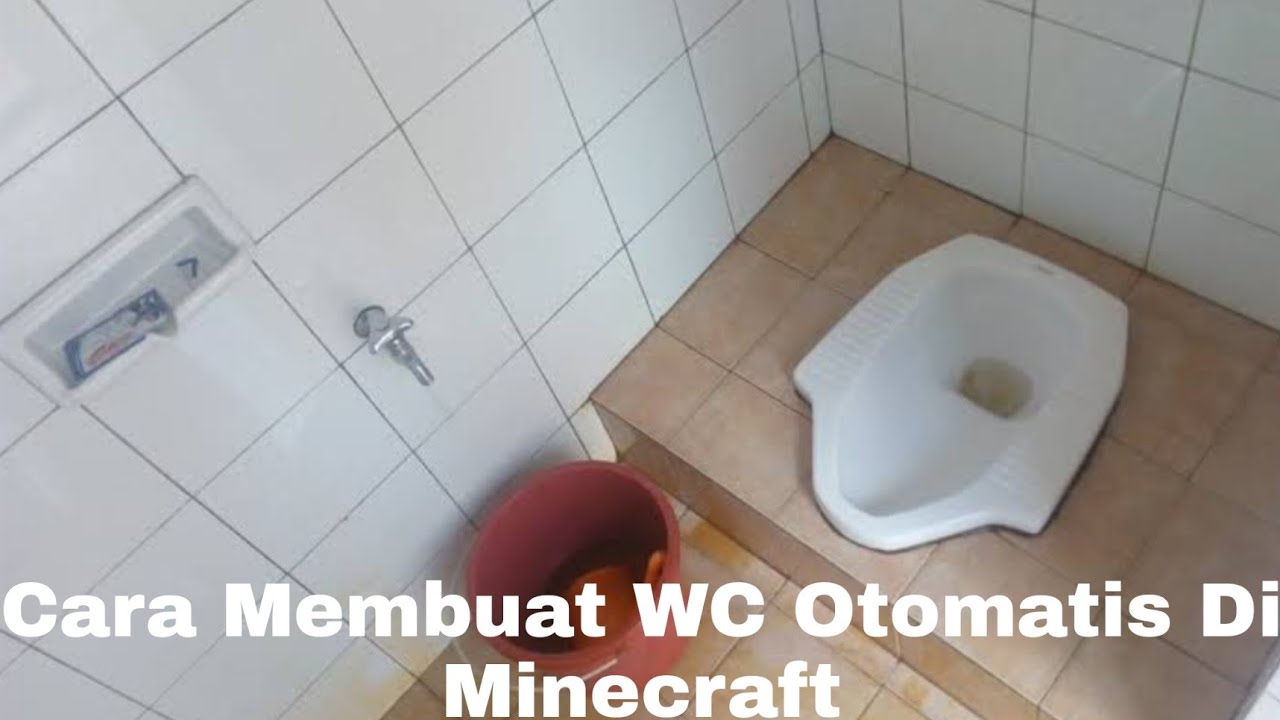 Minecraft Tutorial - Cara Membuat WC Otomatis - YouTube