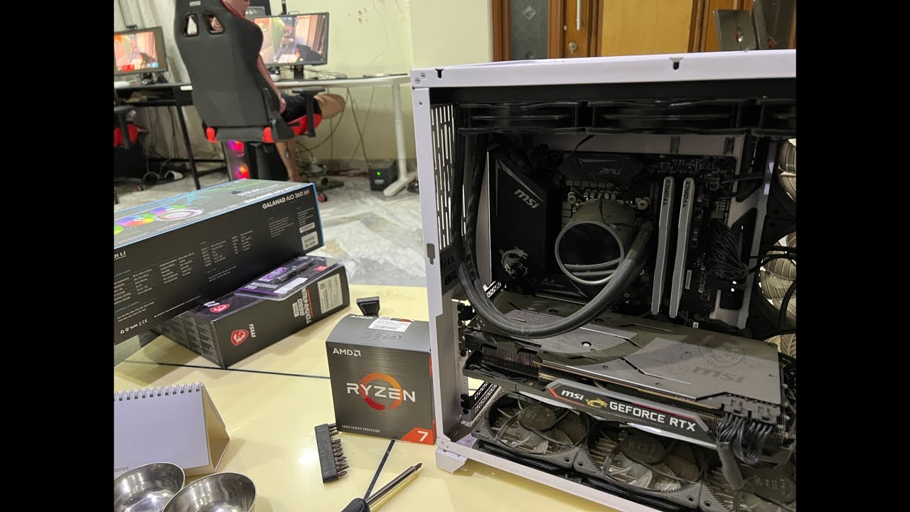 IRL PC building and chilling - YouTube