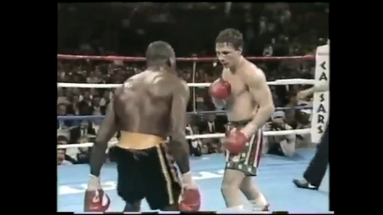 Roger Mayweather vs Vinny Pazienza (Highlights) - YouTube