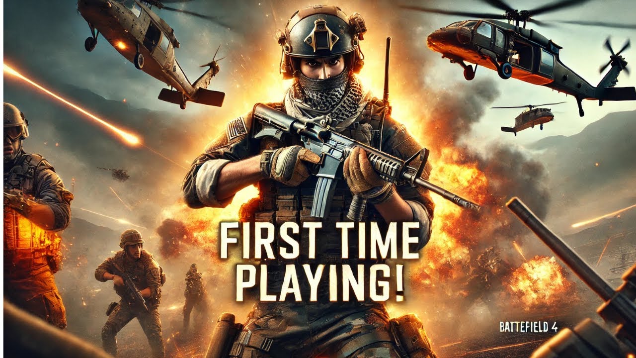BATTLEFIELD 4 BAPTISM BY FIRE! 🔥 First Time Gameplay & Noob Moments ...