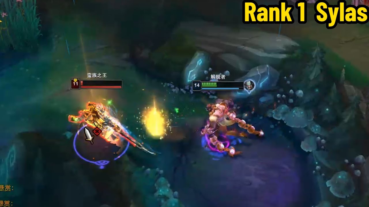 Rank 1 Sylas: He is an Absolute BEAST in Grandmaster Elo! - YouTube