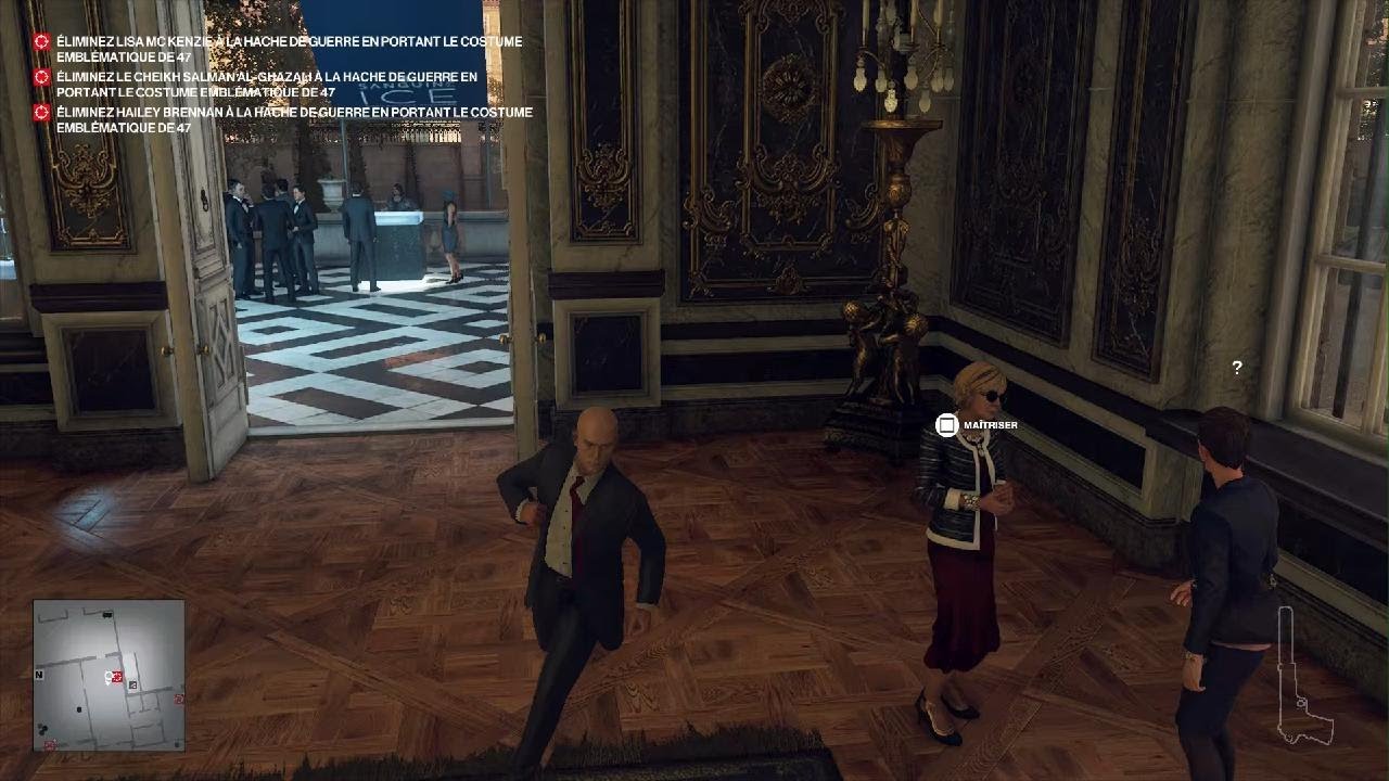 HITMAN 3 FRANCE : PARIS HÂCHE DE GUERRE - YouTube