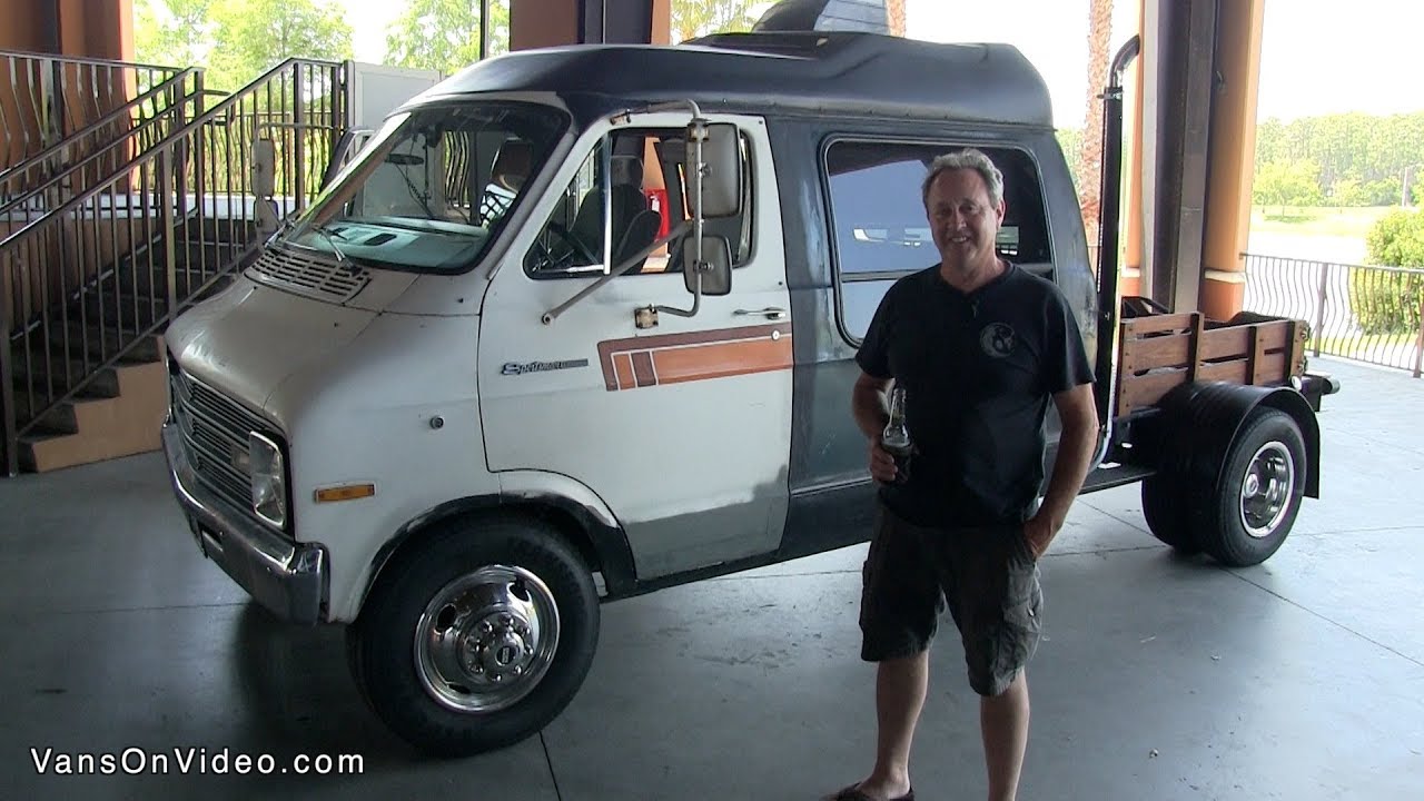 Unique 1977 Dodge Van, Frankenstein by Ken Erickson - YouTube