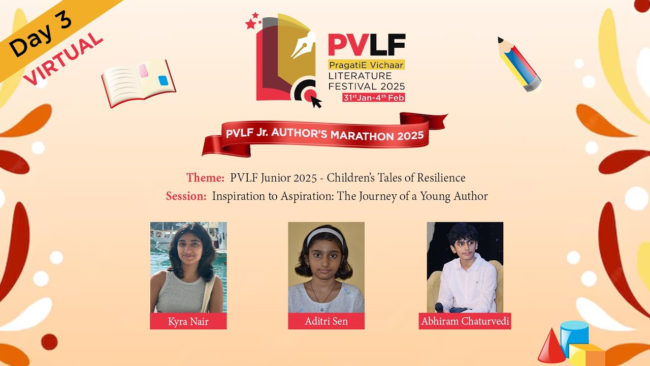 PVLF JR 2025 | Inspiration to Aspiration | Kyra Nair, Aditri Sen ...