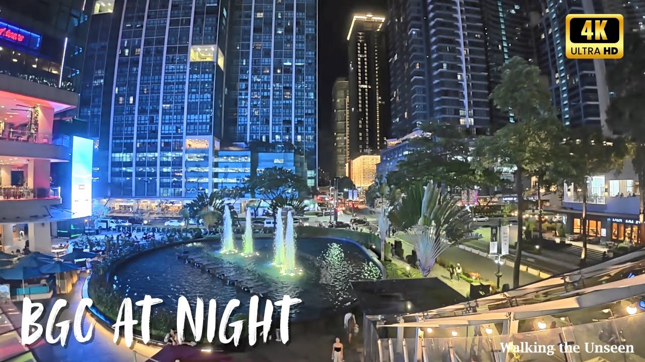 2025: Is BGC Still ALIVE! Night Stroll Through BGC Manila: Exploring ...