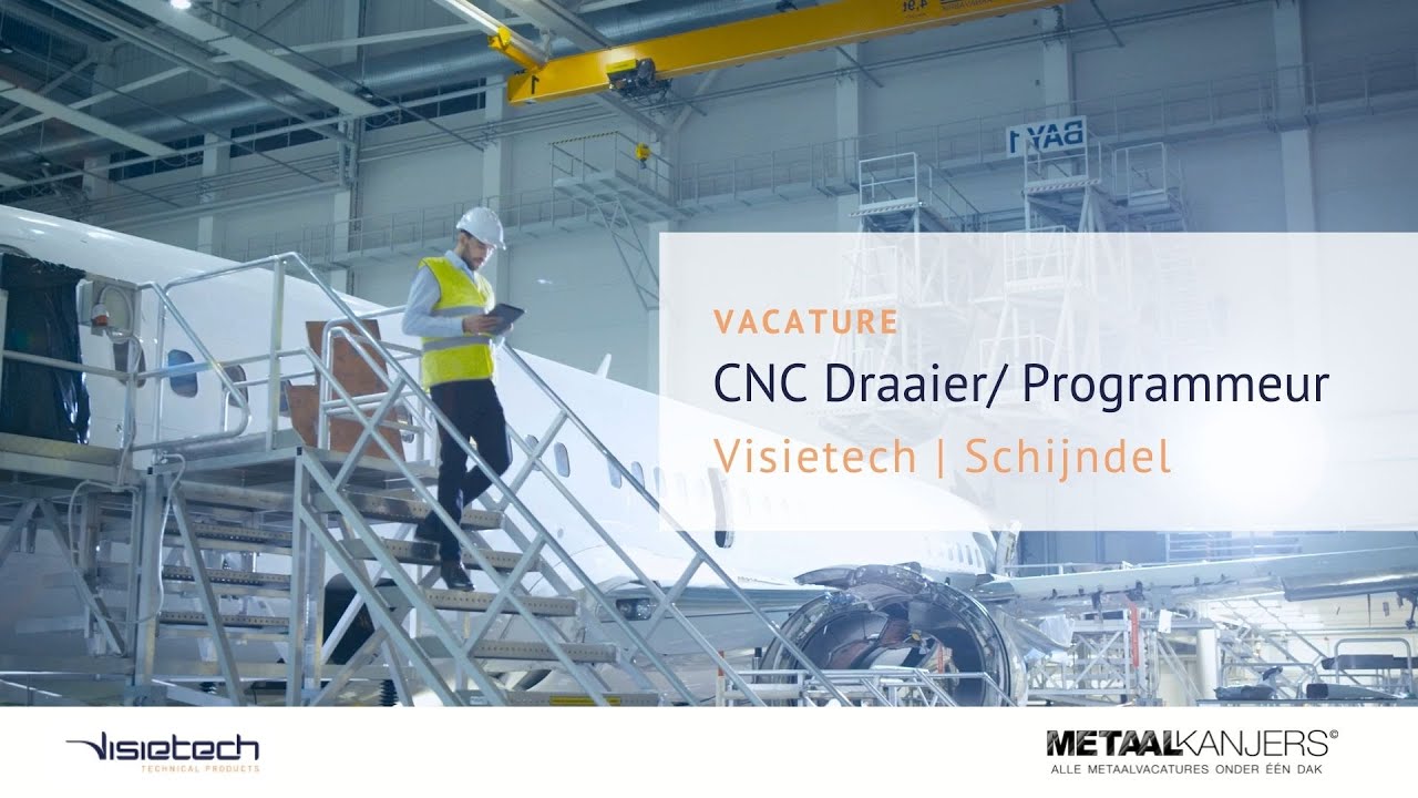 Vacature: CNC Draaier/ Programmeur bij Visietech in Schijndel - YouTube