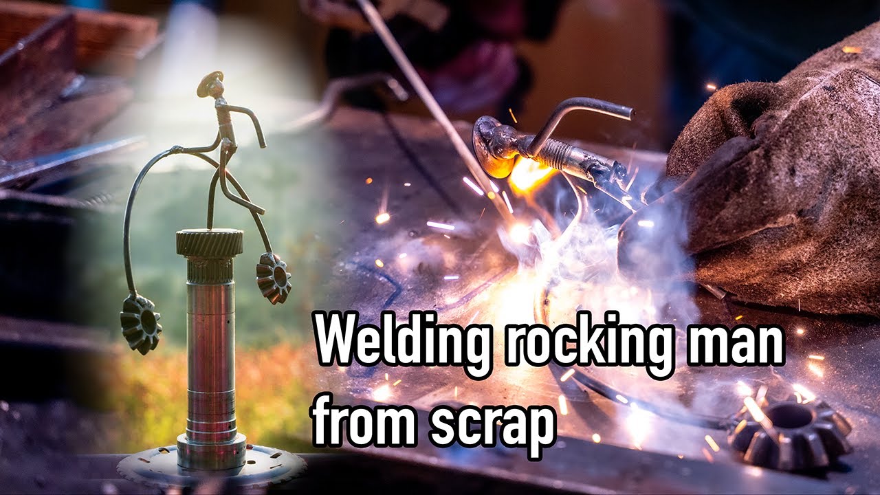 The Art of Metalworking: Creating the Rocking Man // Behind the Scenes ...