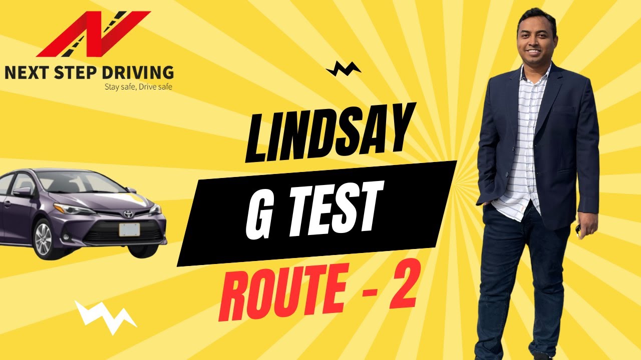Lindsay Drive test Centre G Route 2 , September 2024 - YouTube