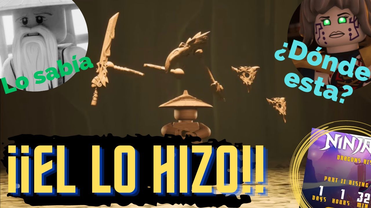 ¡El Primer Maestro del Spinjitzu creo la fusión en de Ninjago Dragon ...