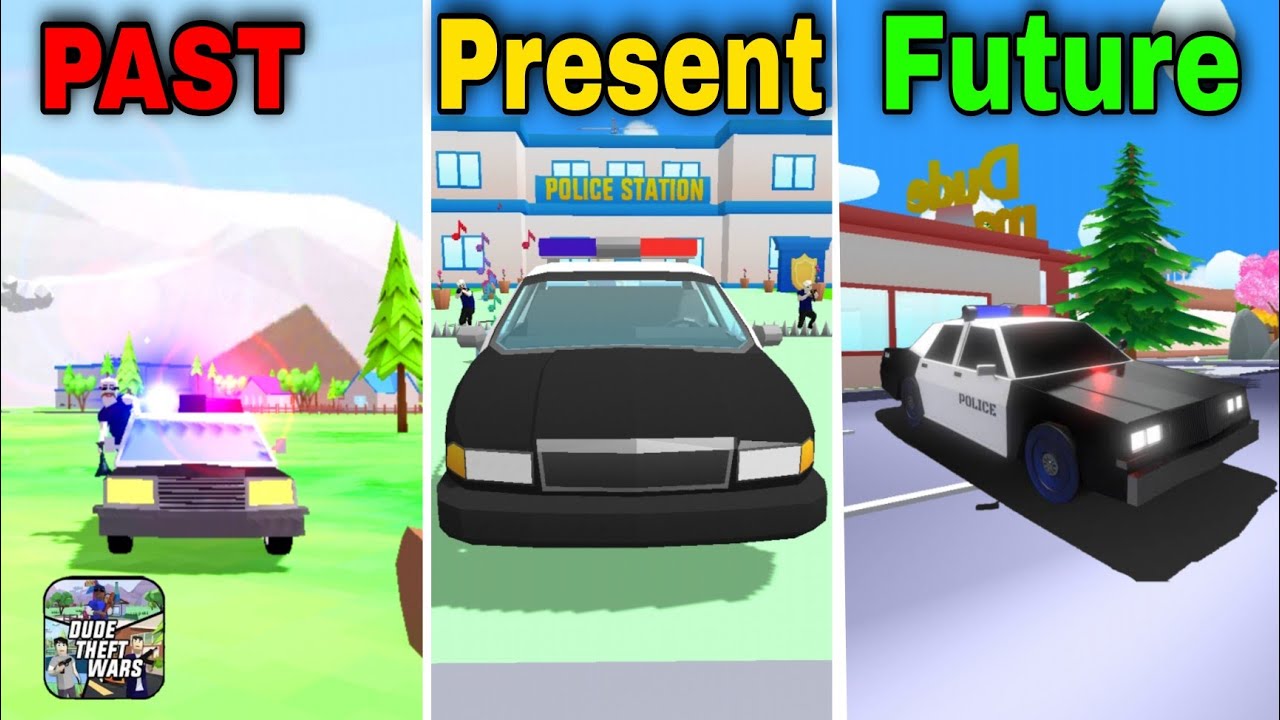 Evolution in police car of dude theft wars | dude theft wars .exe - YouTube