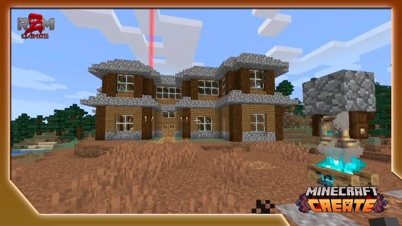 NOSSA NOVA CASA 【Minecraft: Create】 - YouTube