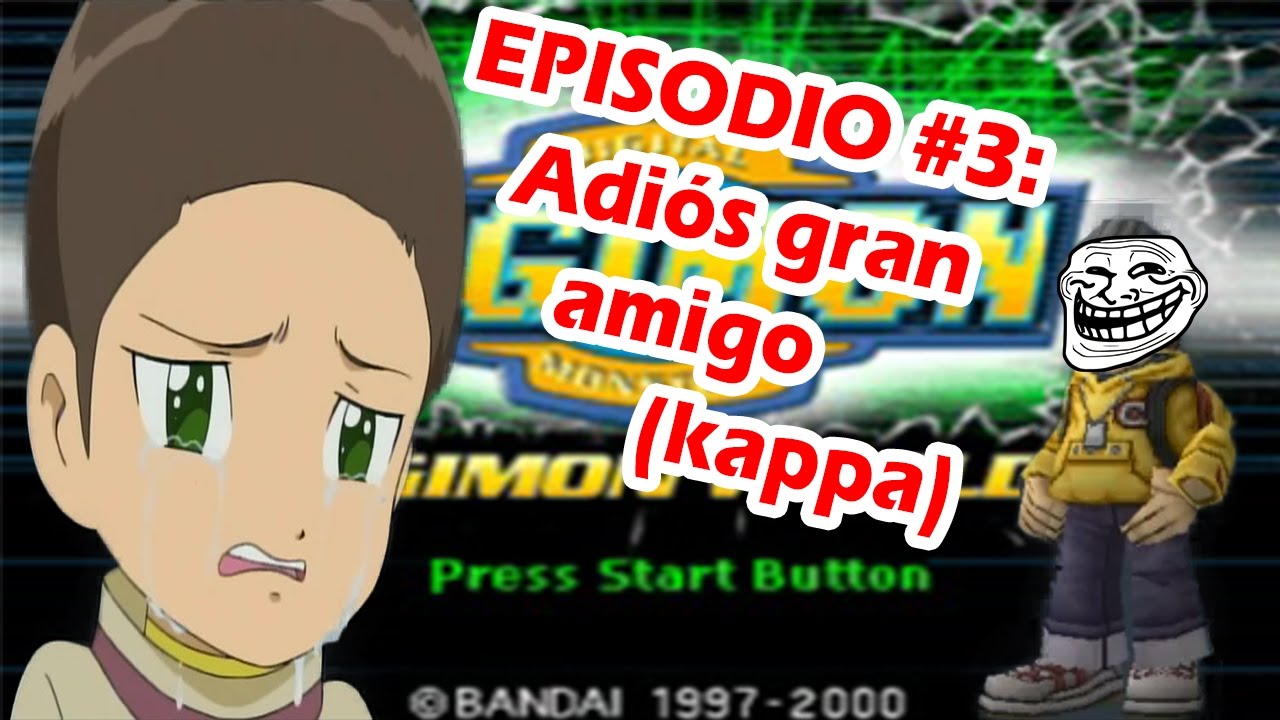 Ep 3: Adiós gran amigo (kappa). Digimon World PSX - YouTube