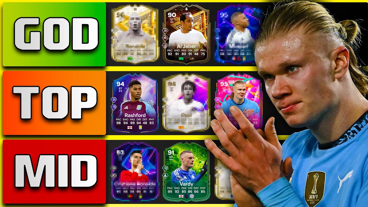 *NEW* Ranking the BEST STs 🔥 FC 25 Ultimate Team Tier List - YouTube