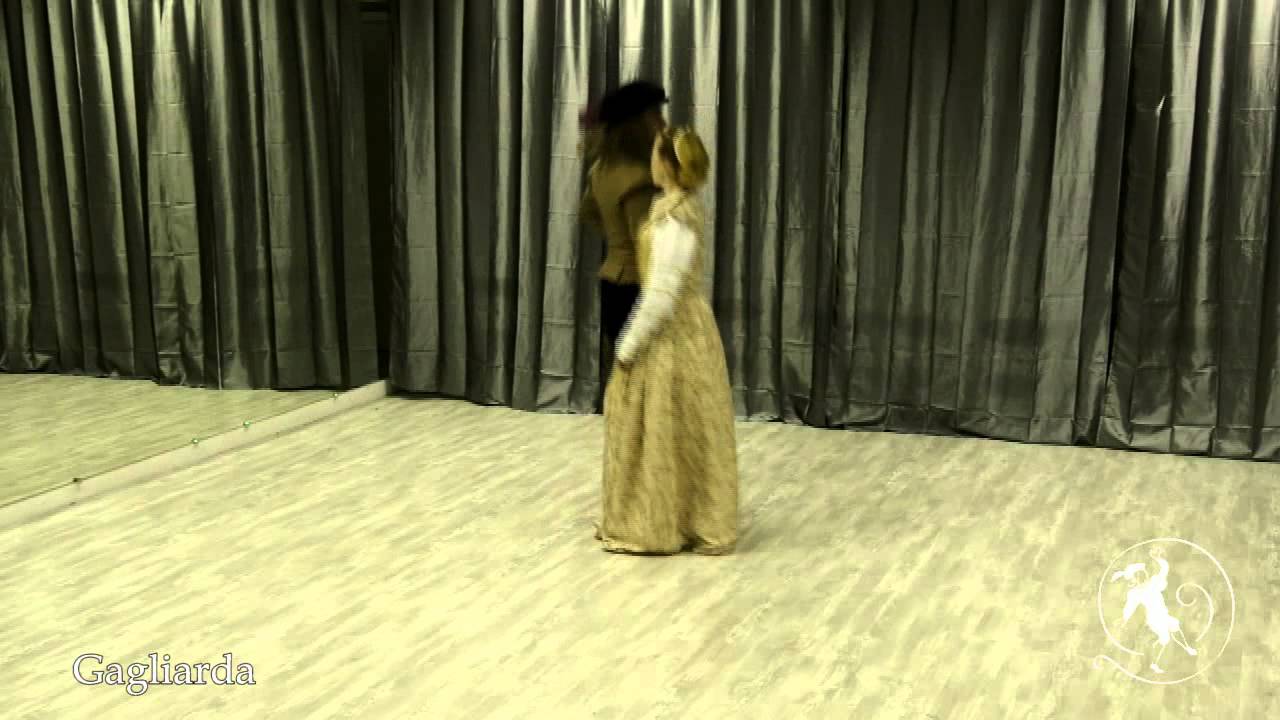 Gagliarda by Renaissance dance ensemble "Vento del Tempo" - YouTube