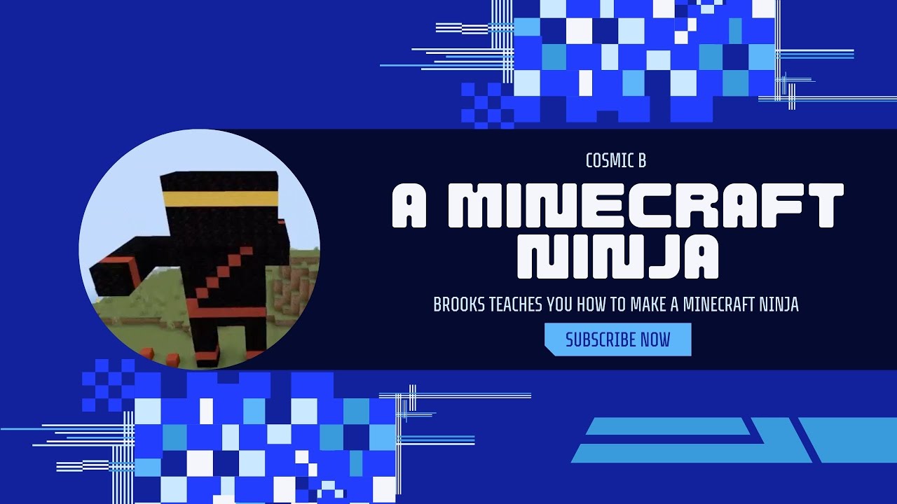 Build a Minecraft Ninja Statue - YouTube