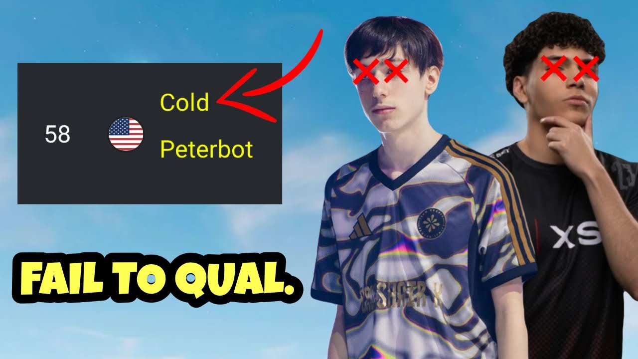 Peterbot and Cold FAIL to Qualify... | Clix ALMOST Quals with CouRage ...