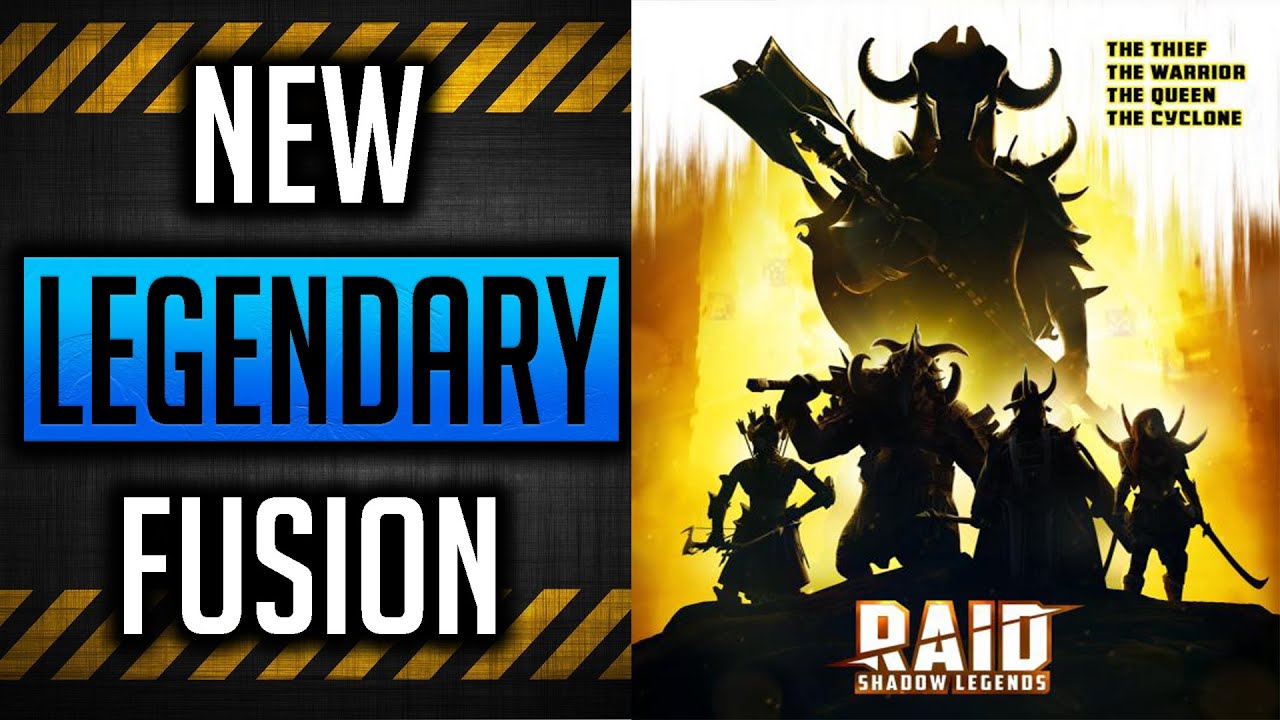 RAID: Shadow Legends | New Legendary Fusion Barbarian Queen! Coming ...