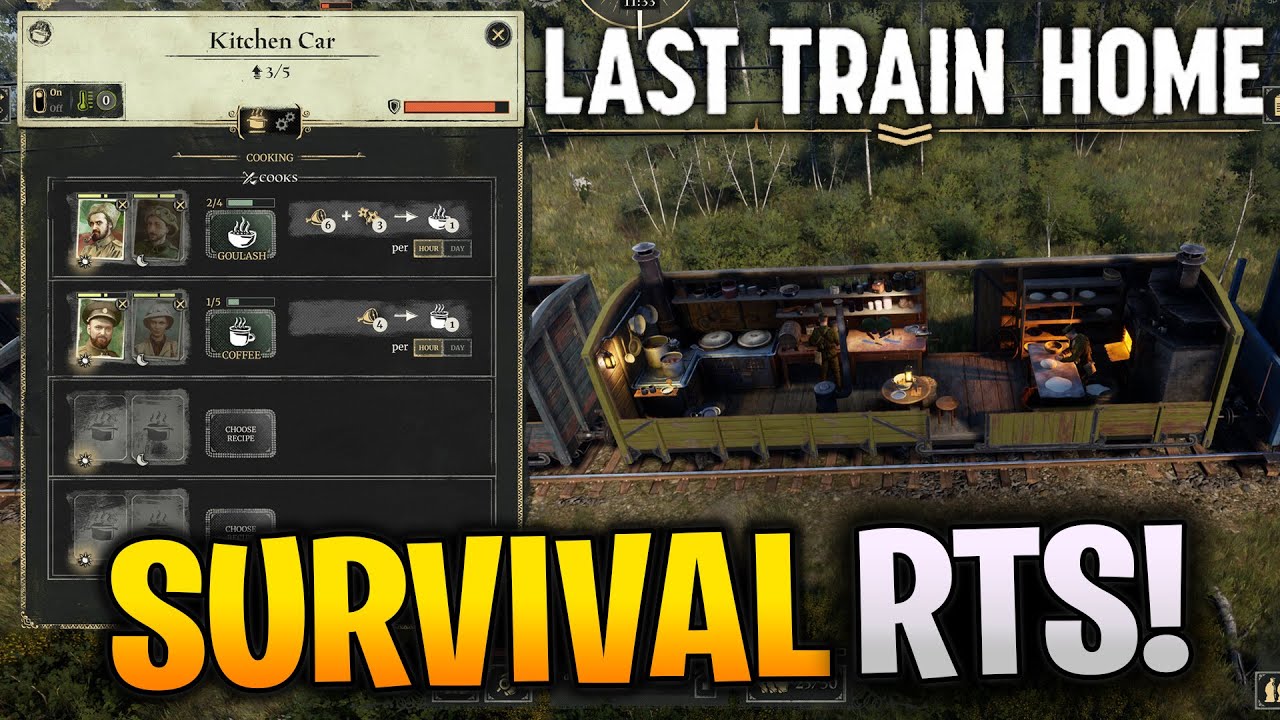 EPIC War Time Survival RTS - LAST TRAIN HOME Gameplay (First ...