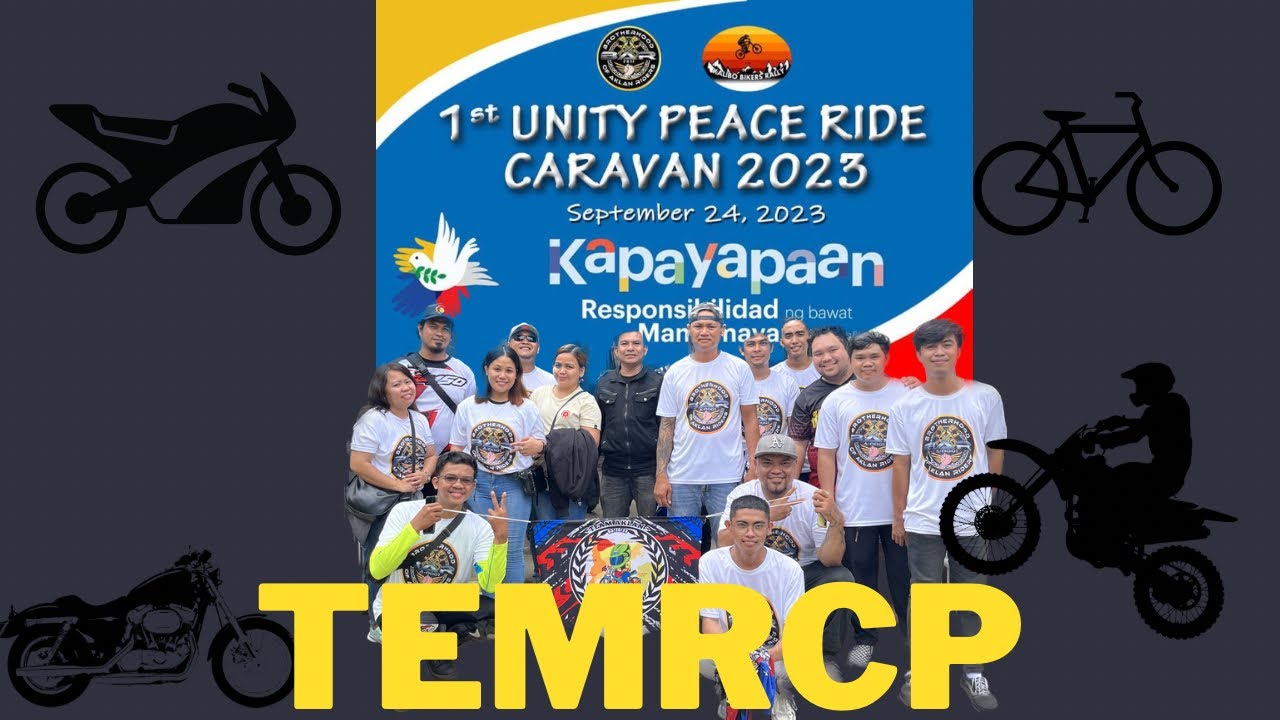 1st Unity Ride for Peace 2023 in Aklan joined by all bikers and riders ...