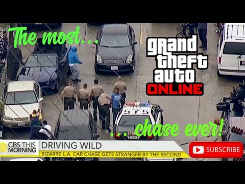 The most GTA Car Chase ever - YouTube