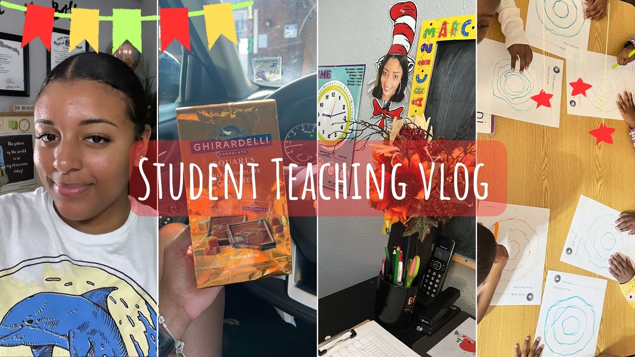 Student Teaching / observation Vlog! Day in the life as a Teacher 👩🏽‍🏫 ...