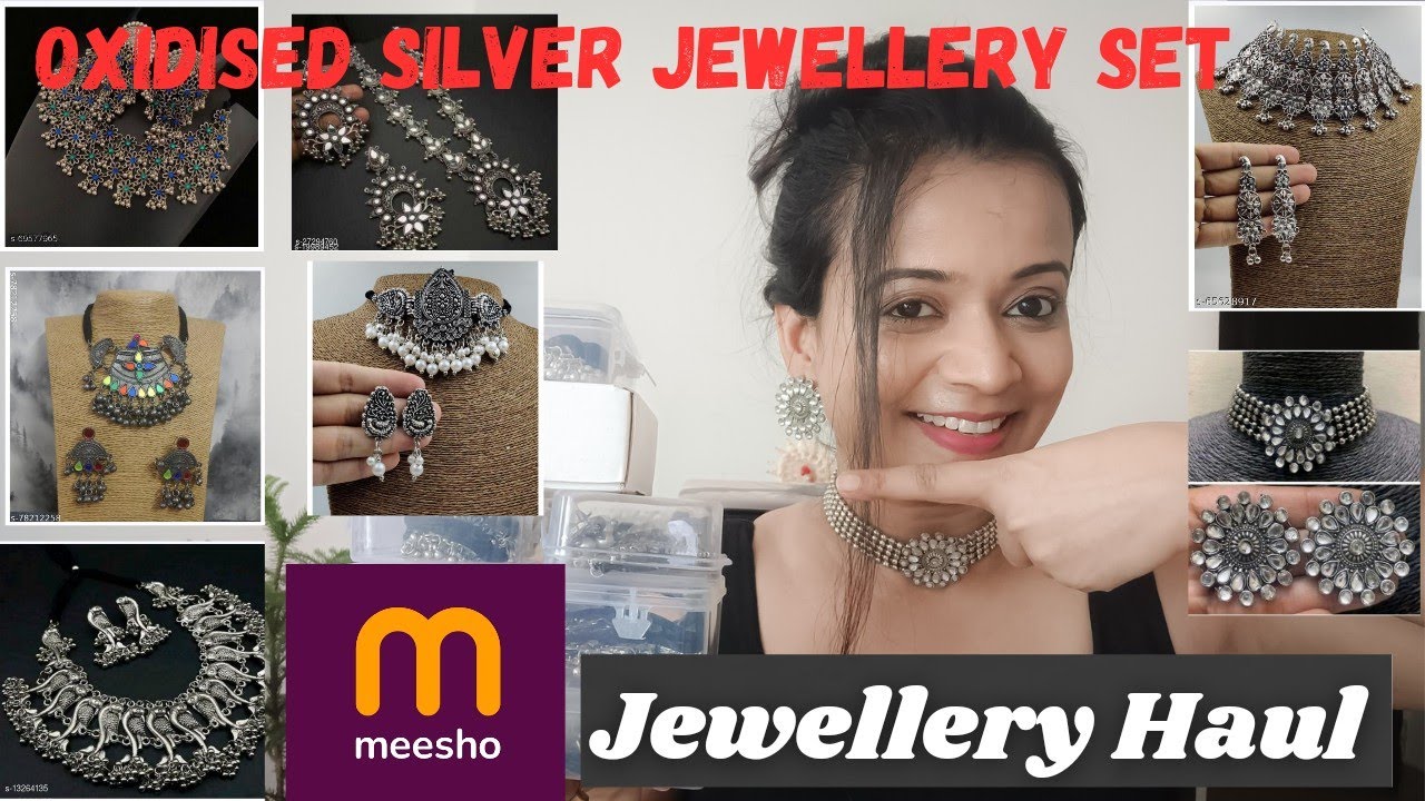Meesho Jewellery Haul | Affordable Jewellery Set From Meesho | Premium ...