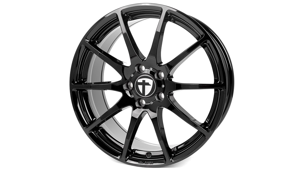 TOMASON TN1 Black painted | felgenoutlet.de - YouTube