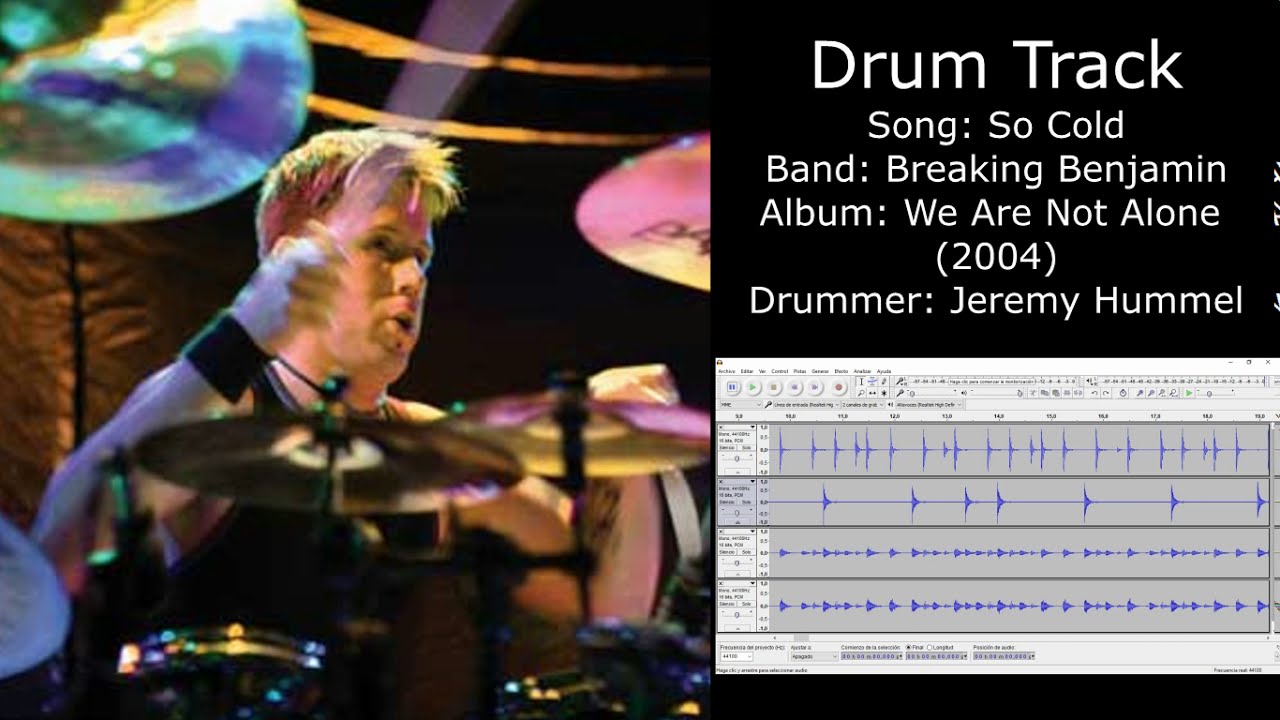 So Cold (Breaking Benjamin) • Drum Track - YouTube