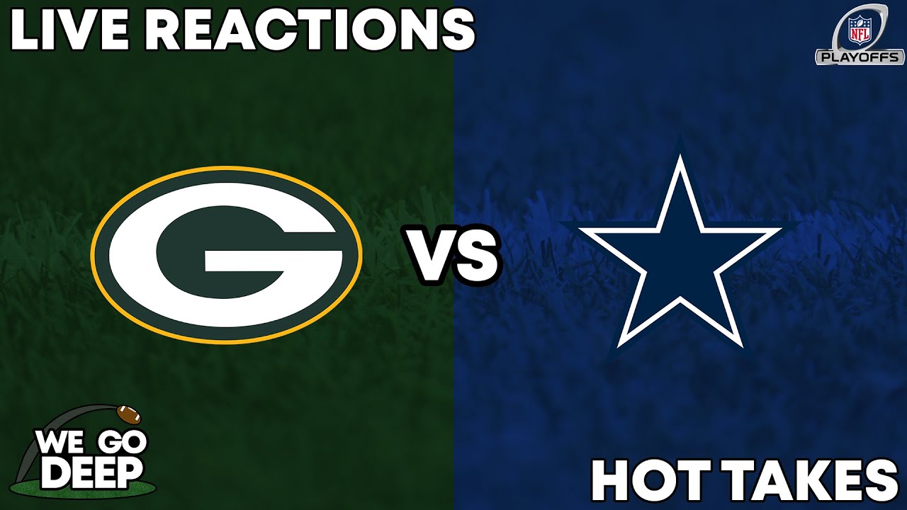 NFL Playoffs | Hottest NFL Takes + Live Reactions: Packers @ Cowboys ...
