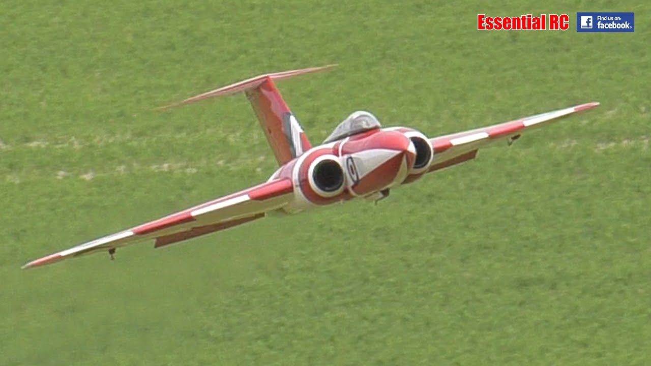 Ultimate RC jets: RARE Gloster Javelin RC Turbine SCALE JET - YouTube
