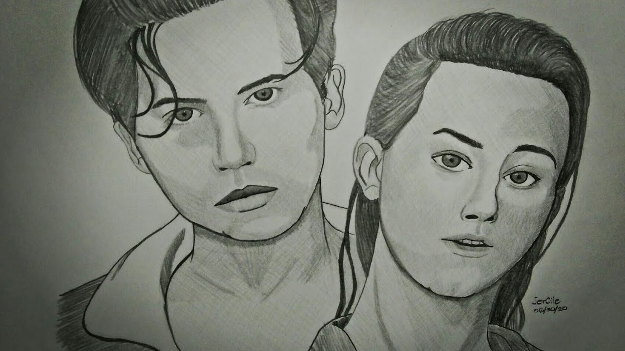 Drawing Jughead Jones (Cole Sprouse) and Betty Cooper (Lili Reinhart ...